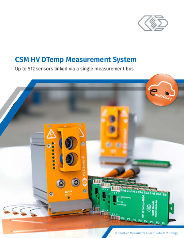 HV DTemp IC Sensors | CSM GmbH